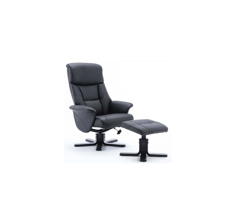 Caleb Relax Chair + Ottoman – That's Furniture and Bedding