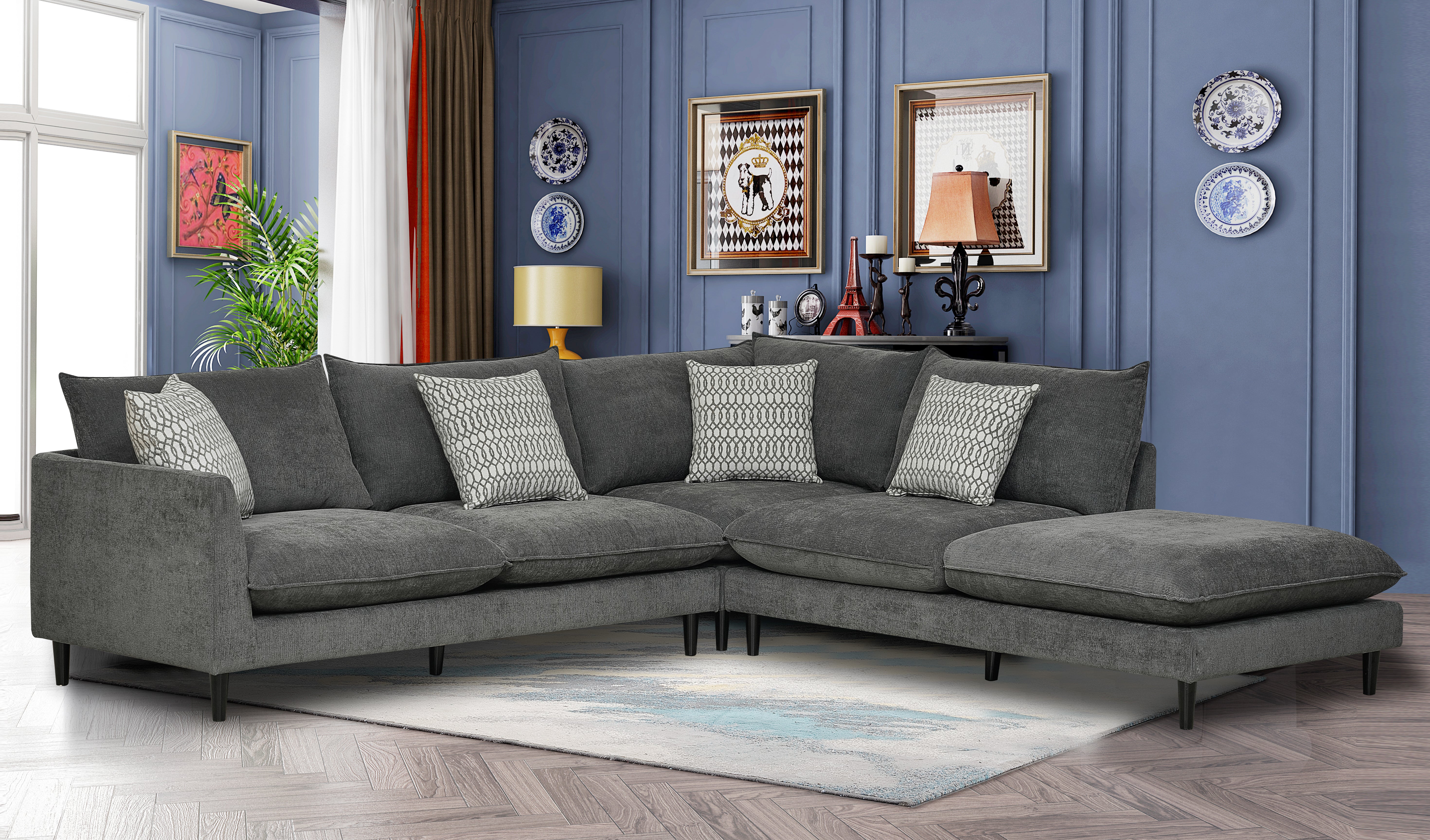 Ava Sofa Chaise – That's Furniture and Bedding