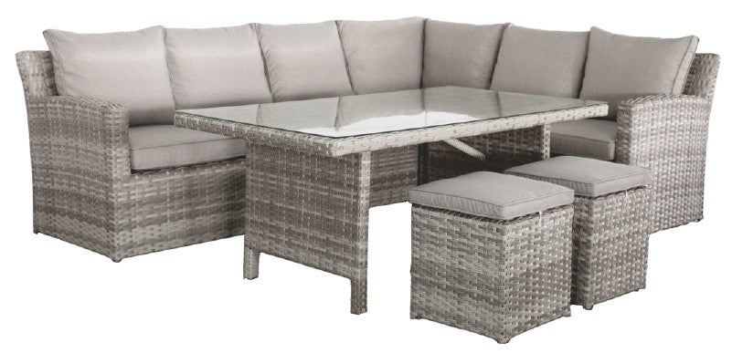 Chloe Comfort Corner Lounge Dining Set - Mid Height – That's Furniture ...