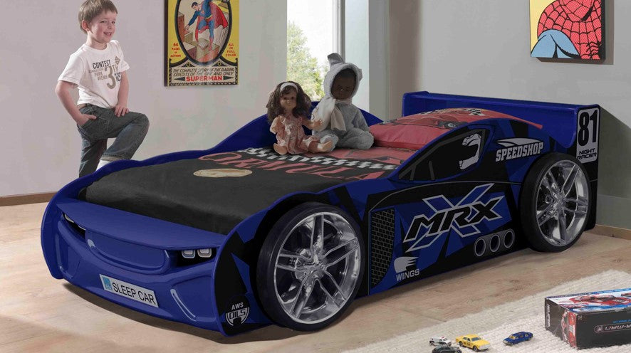 MRX Speed Blue car bed – That's Furniture and Bedding